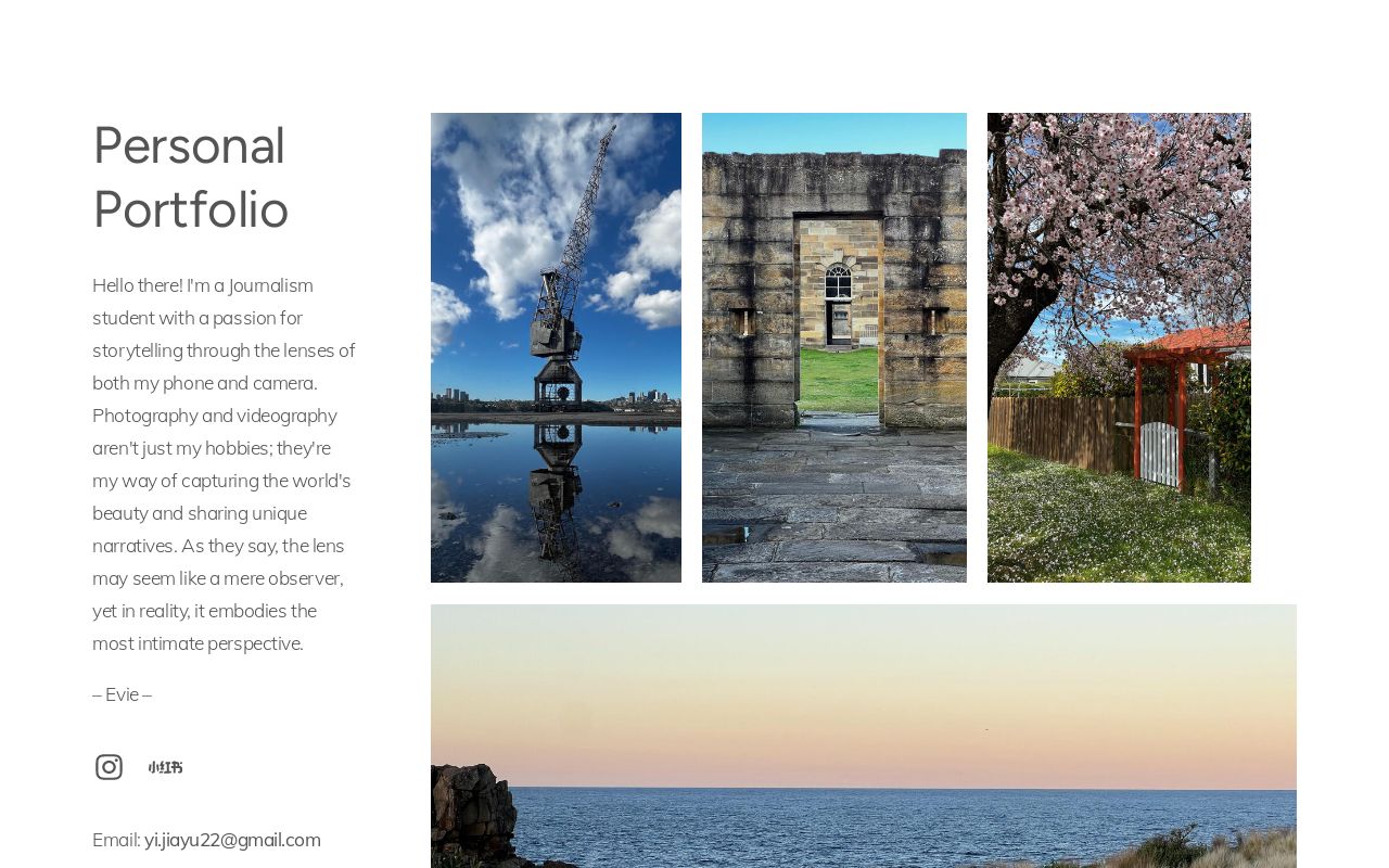 Evie's Personal Portfolio